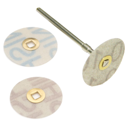 Plastic Backed Snap-On Sanding Discs Contenti 210-131-GRP | Contenti